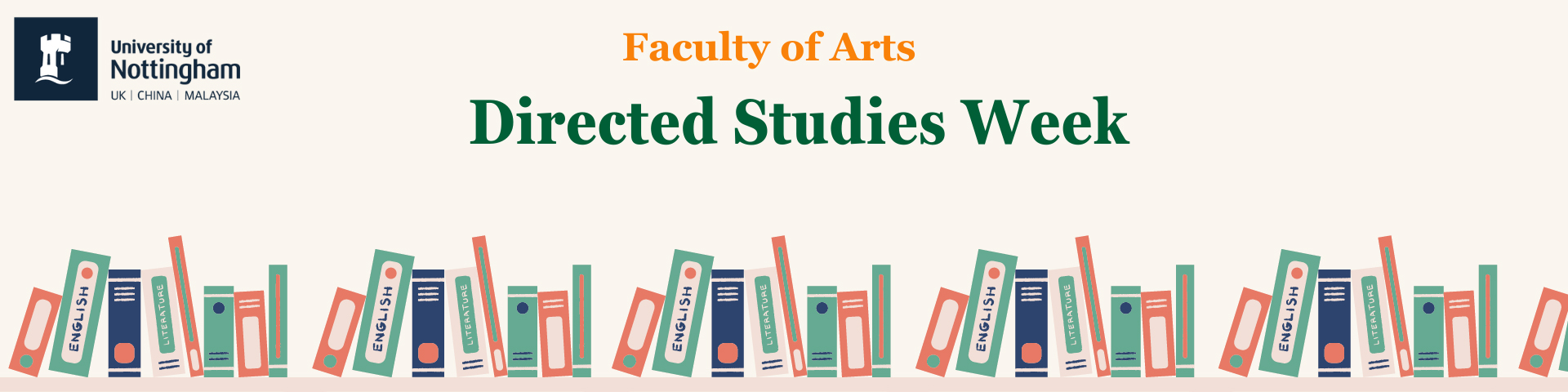 Directed Studies Week: 3 to 7 March 2025 - The University of Nottingham