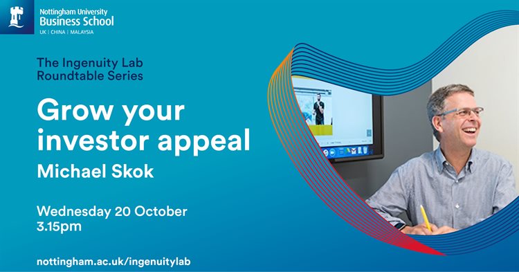 Ingenuity Lab Roundtable Series: Grow your investor appeal - The ...