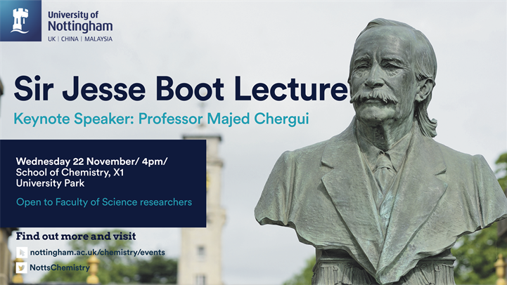 Sir Jesse Boot Lecture 2017 - The University of Nottingham