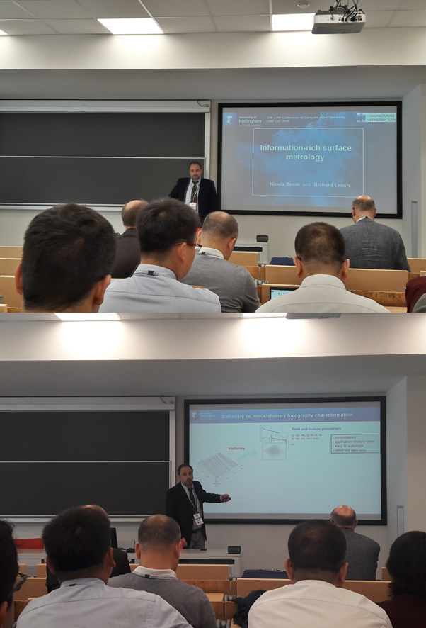 CIRP CAT 2018 Milan - The University of Nottingham