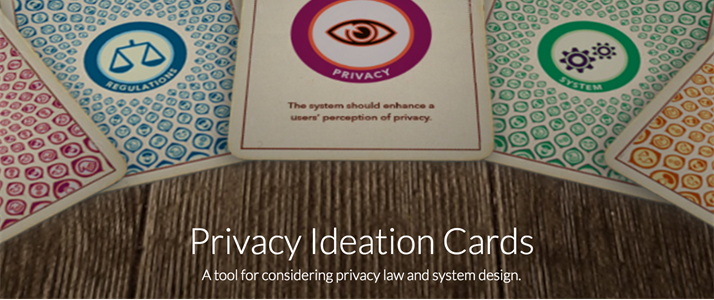Information Privacy by Design Cards - The University of Nottingham