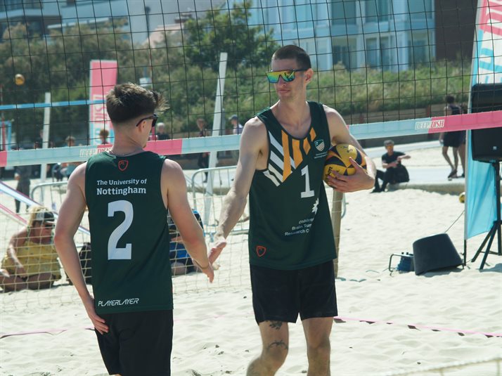 Nottingham success in the sun at BUCS Beach Volleyball - The University ...